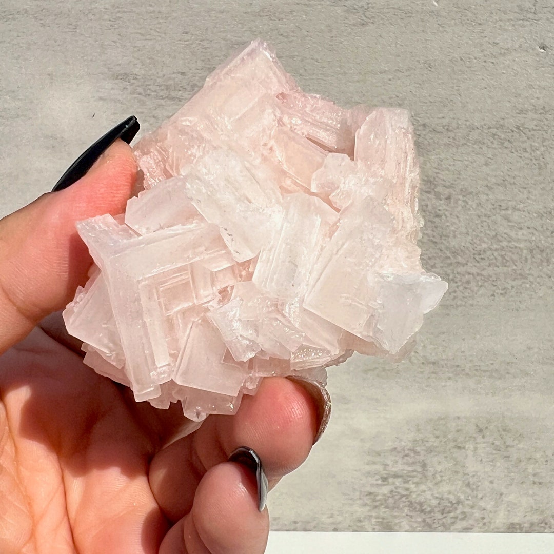 Pink Halite From Searles Lake, California | Pink Crystals | Mineral ...