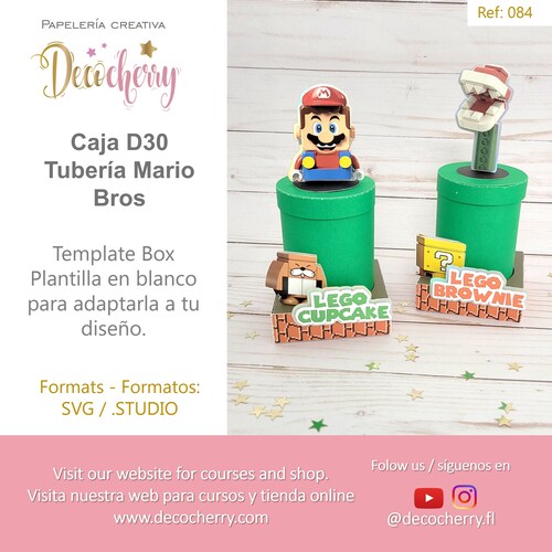 Super Mario Party Box SVG - Etsy