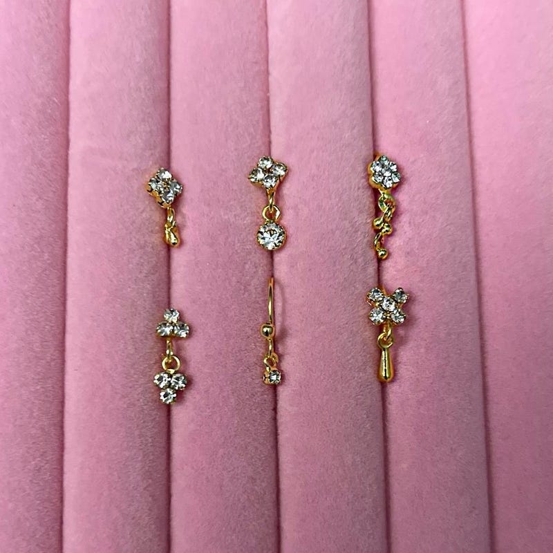 Dangling Nose Jewelry - Etsy