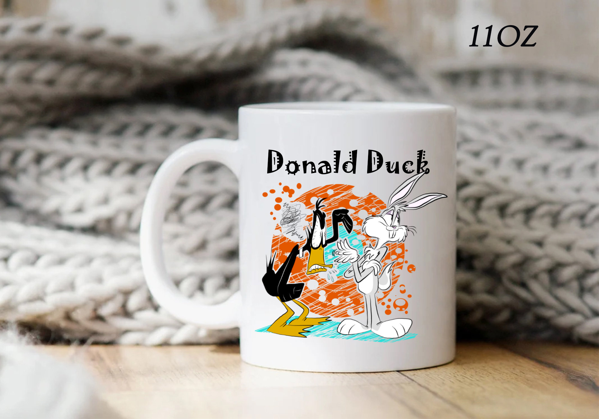 Donald Duck Funny Mug, Daffy Duck Coffee Cup sold by Bobbi Brown | SKU ...