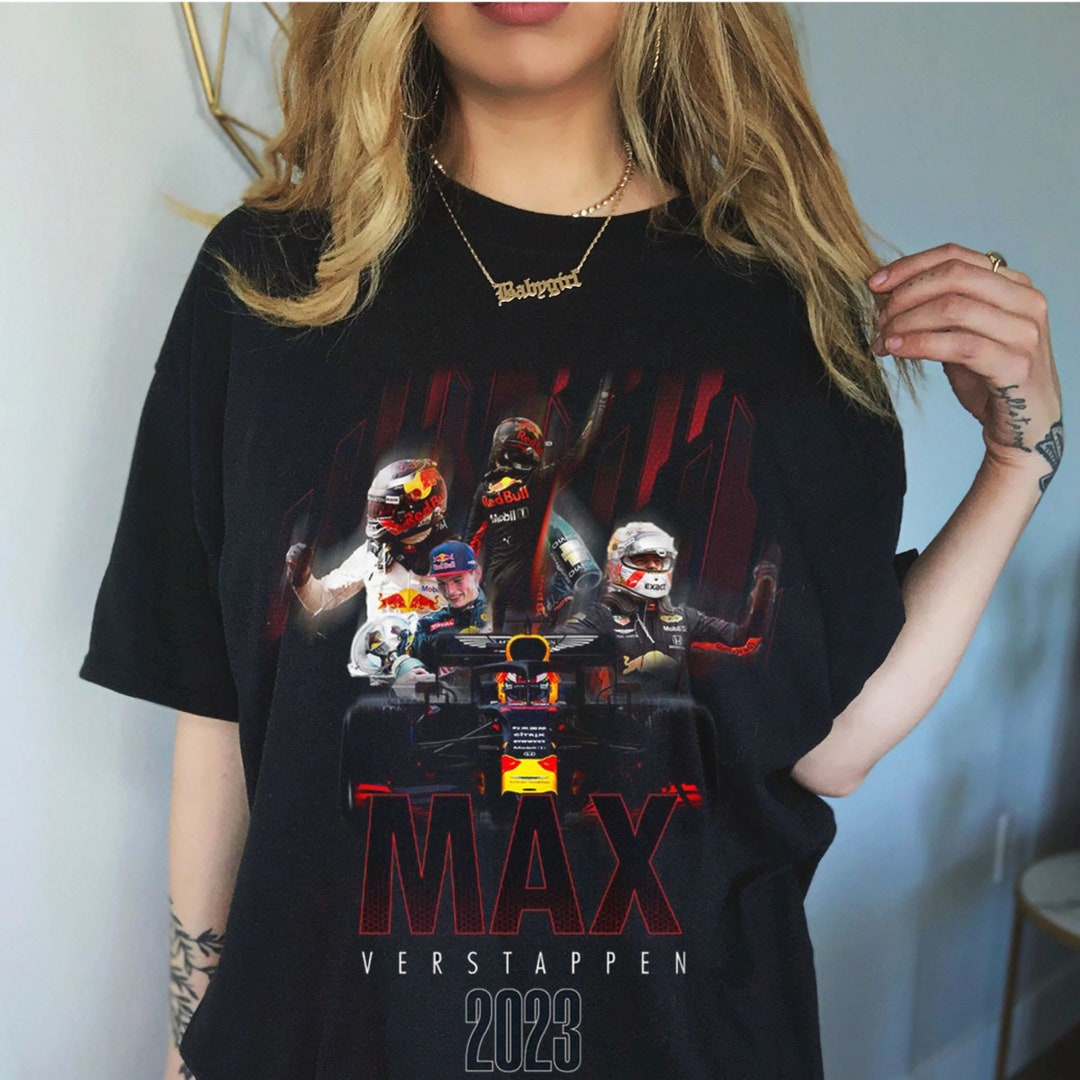 Max Verstappen Shirt Racing F1 Player Merch Champion Formula - Etsy