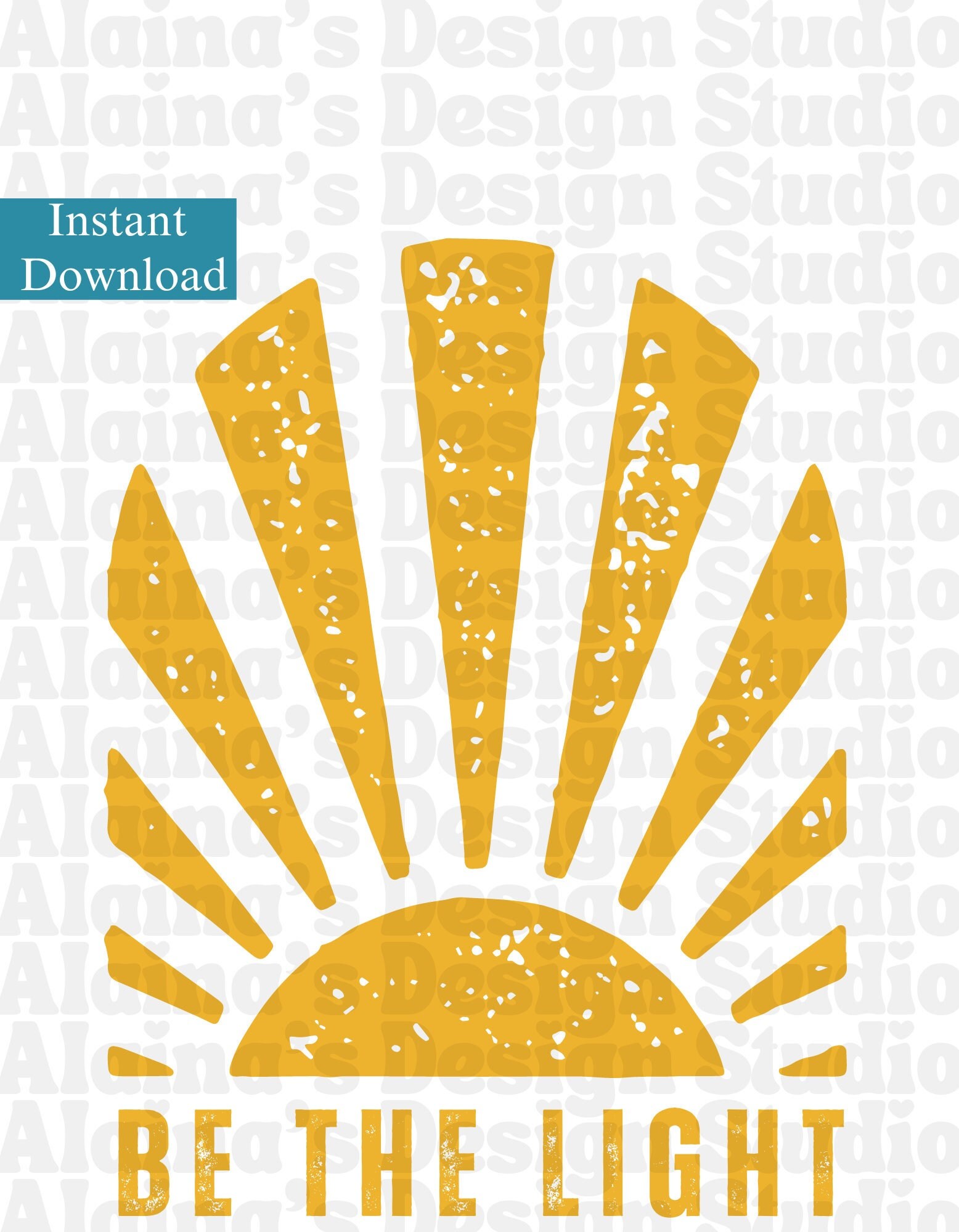 Be the Light PNG Digital File, Inspirational, Christian, Sun, T-shirt ...