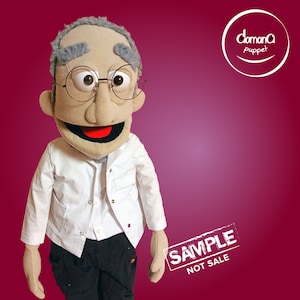MUPPET Style PUPPETS Professional Hand Rod Puppet - Full Body - Etsy