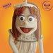 GIRL PUPPET Ruddy-cheeked Cute - Professional Hand Rod Puppet - Full ...