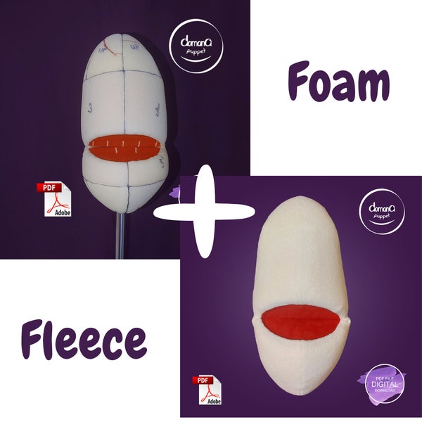 Hand Puppet Pattern - Etsy