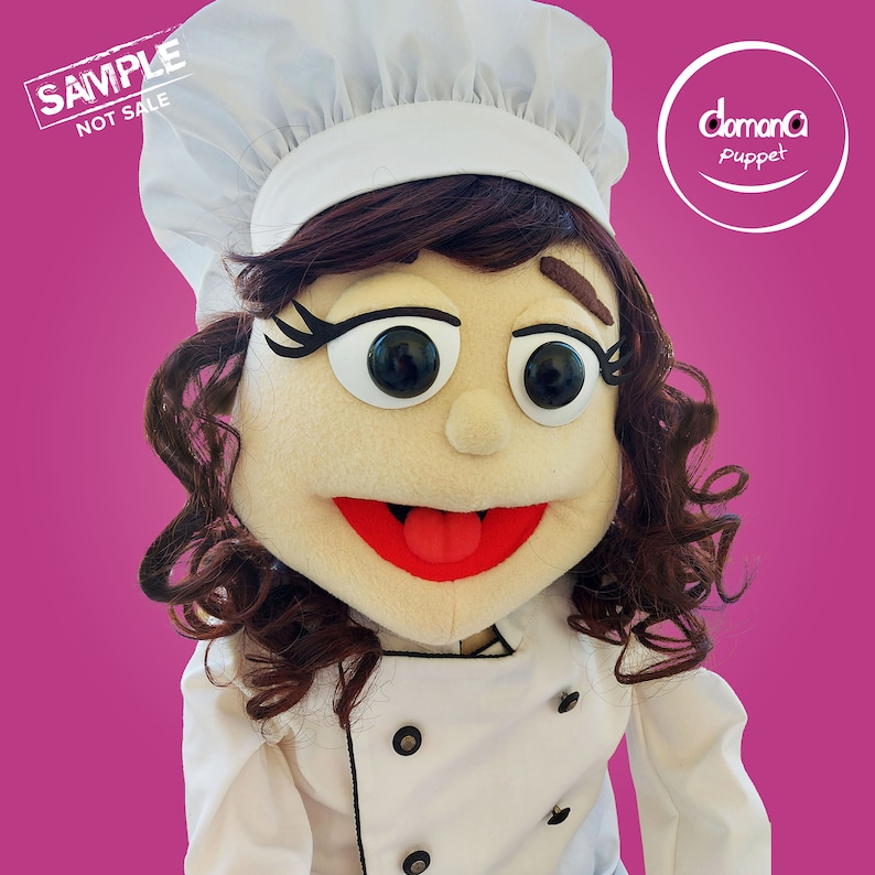 Puppet Head Foam Pattern Ruddy-cheeked Downloadable PDF File - Etsy