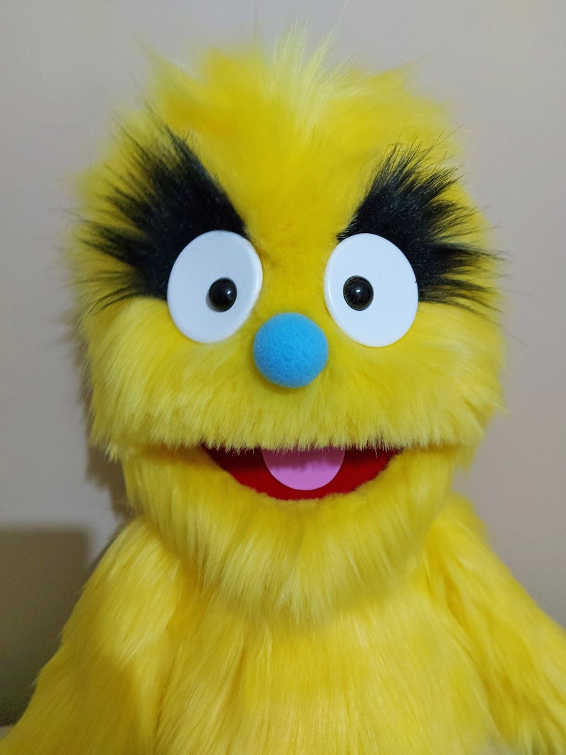 MONSTER PUPPET - Professional Hand Rod Puppet - Half Body - Etsy