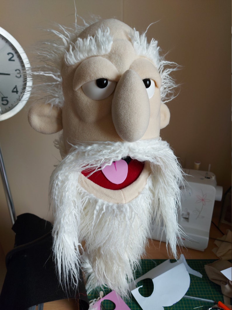 KING PUPPET CUSTOM Professional Hand Rod Puppet Half Body - Etsy