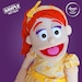 Cute GIRL PUPPET CUSTOM Professional Hand Rod Puppet Full - Etsy