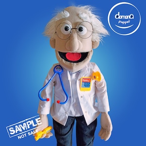 MUPPET Style PUPPETS Professional Hand Rod Puppet - Full Body - Etsy