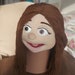 GIRL PUPPET Ruddy-cheeked Cute - Professional Hand Rod Puppet - Full ...
