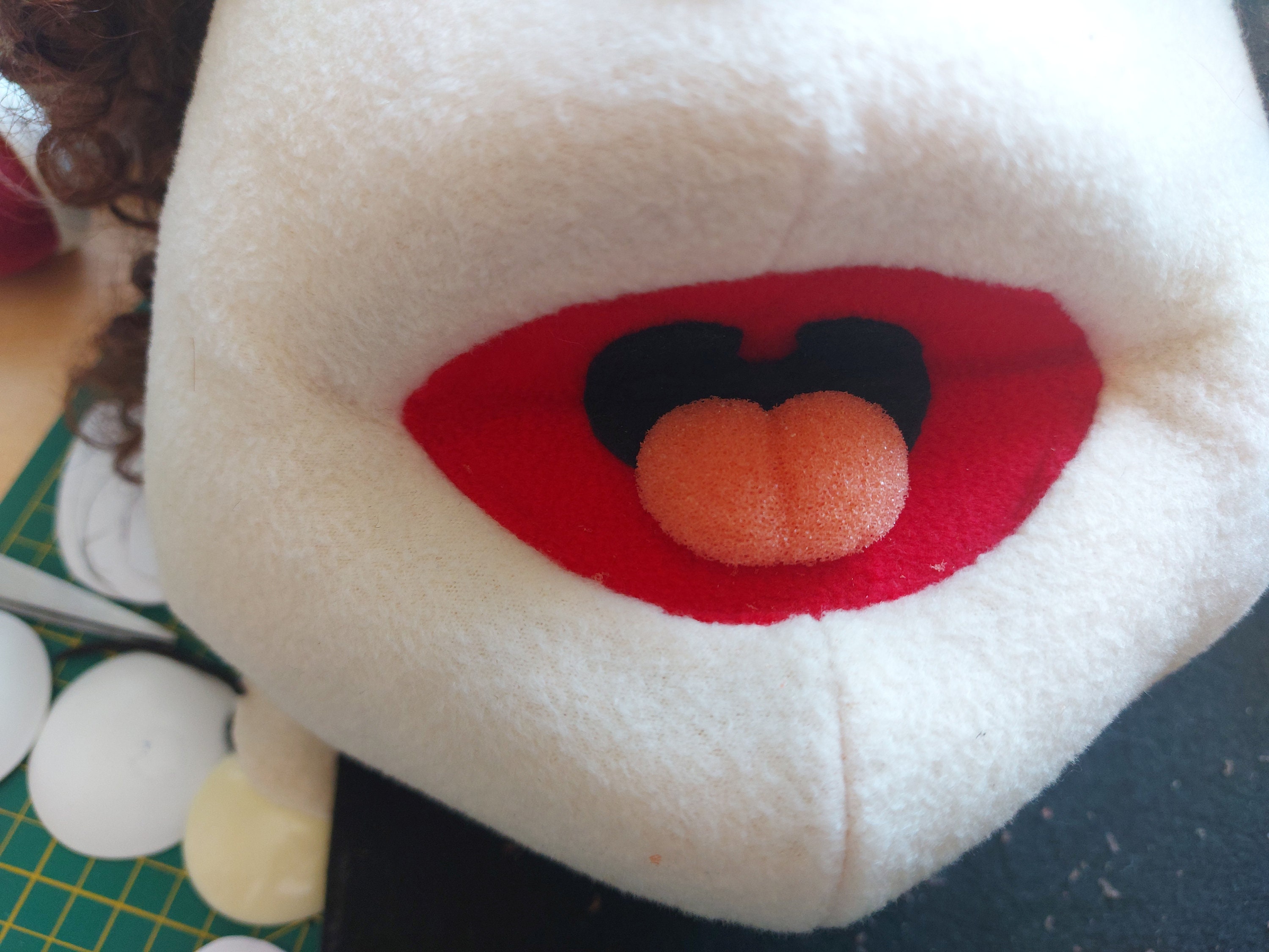 Puppet Head FOAM and FLEECE Patterns Ruddy-cheeked Downloadable PDF ...