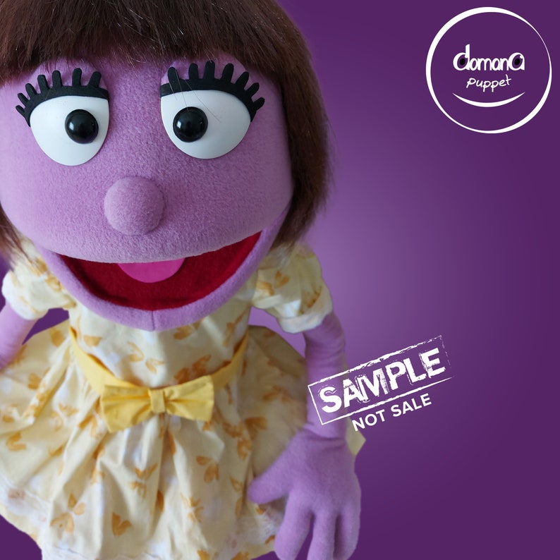 MUPPET Style PUPPETS Marioneta de mano profesional Cuerpo completo ...