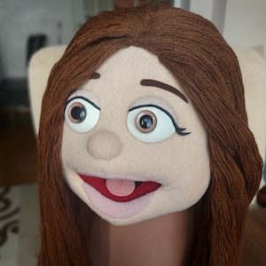 Puppet Head FOAM and FLEECE Patterns Ruddy-cheeked Downloadable PDF ...