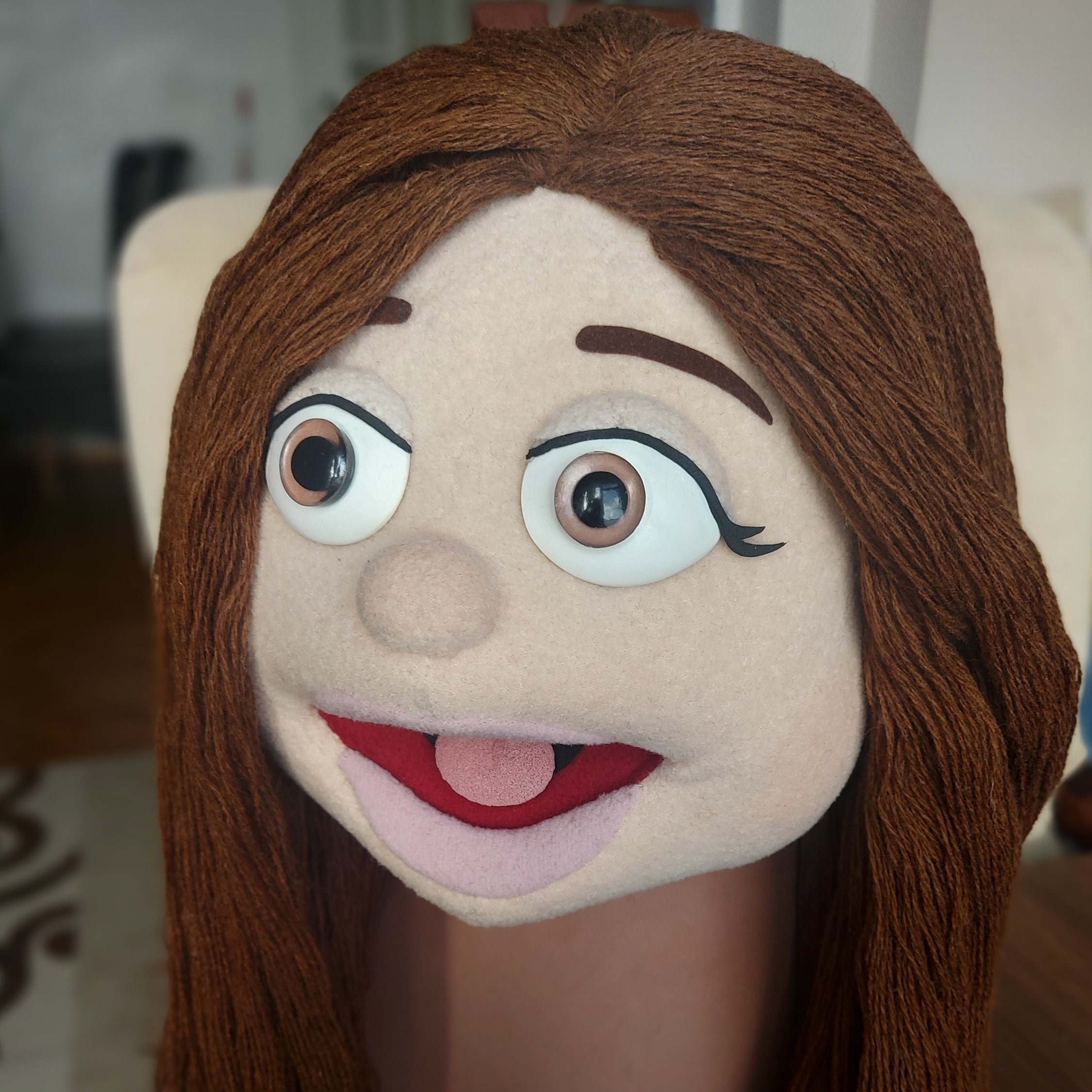 Puppet Head FOAM and FLEECE Patterns Ruddy-cheeked Downloadable PDF ...