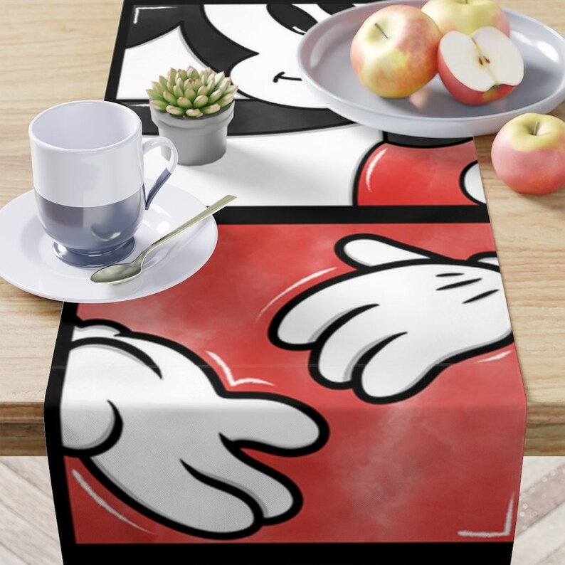 Printed Table Runner / Disney Inspired Home Decor / Disney - Etsy
