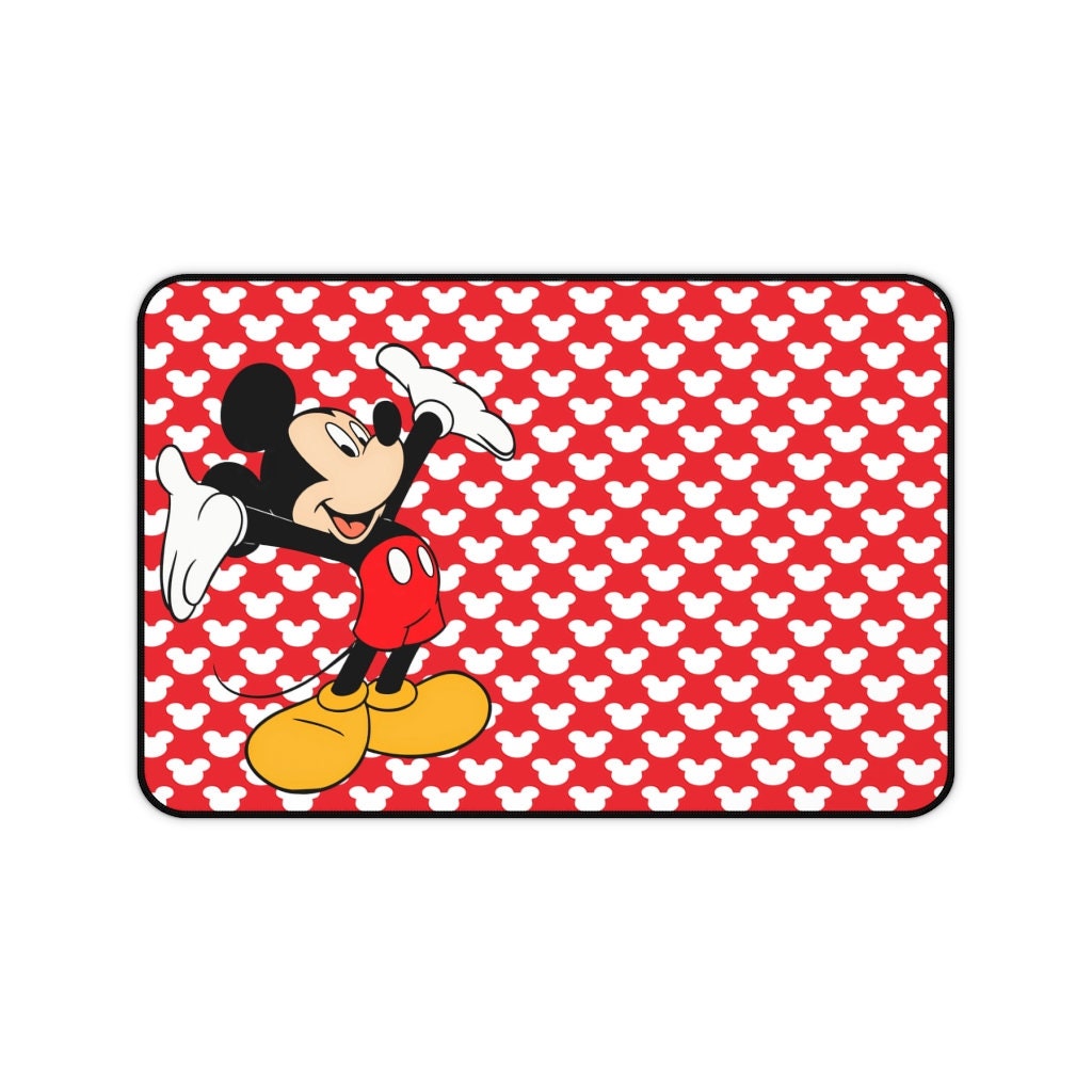 Disney Inspired Desk Mat / Mickey Mouse / Office Supplies / - Etsy