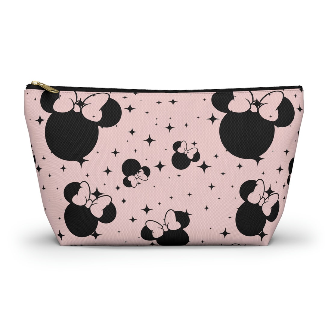 Pink Minnie Bag / Accessories Pouch / Disney Inspired / Travel Bag ...