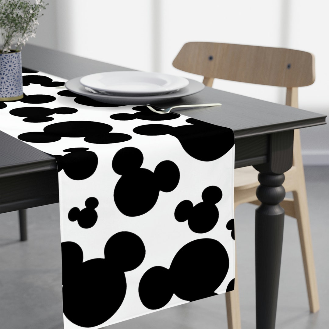Mickey Table Runner / Disney Inspired Home Decor / Mickey Head / Table ...