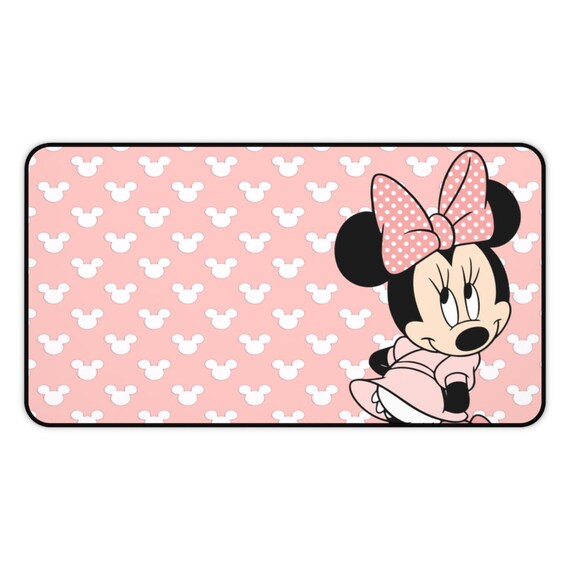 Disney Inspired Desk Mat / Minnie Mouse / Office Supplies / - Etsy