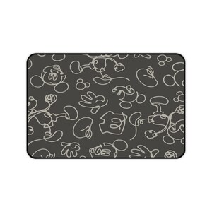 Disney Inspired Desk Pad / Mickey String Design / Office Decor / Desk ...