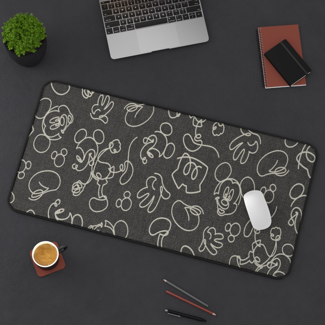 Disney Inspired Desk Pad / Mickey String Design / Office Decor - Etsy