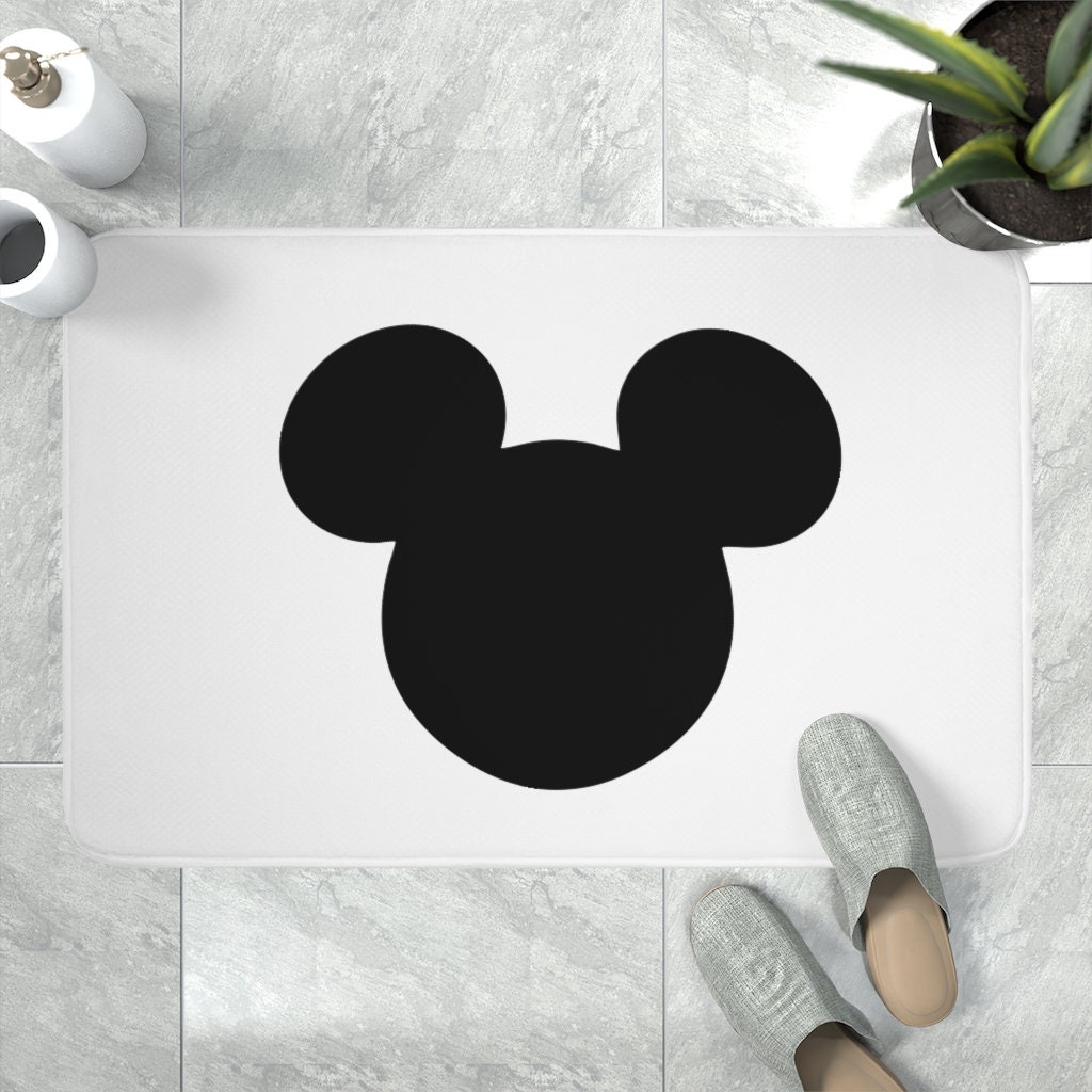 Mickey Mouse Disney Bath Mat, Disney Bathroom Decor sold by Erda ...