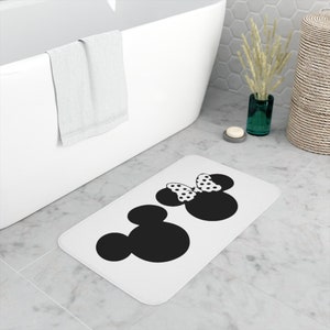 Memory Foam Bath Mat / Disney Inspired Home Decor / Anti-slip Rug ...
