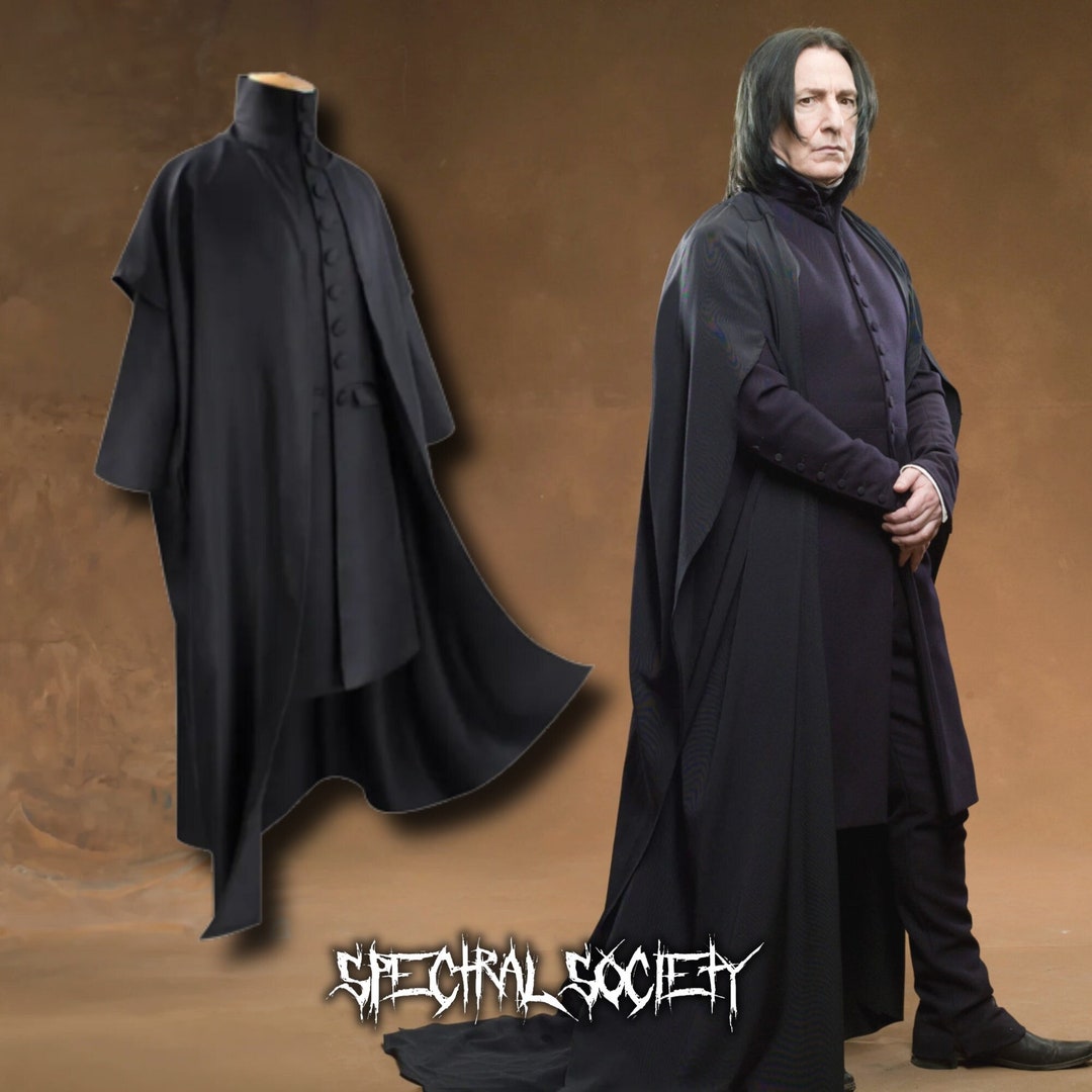 Severus Snape Cosplay Inspired Wizard Tunic and Cape - Etsy Canada