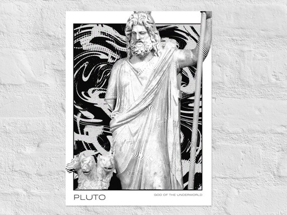 Pluto Roman God Drawing
