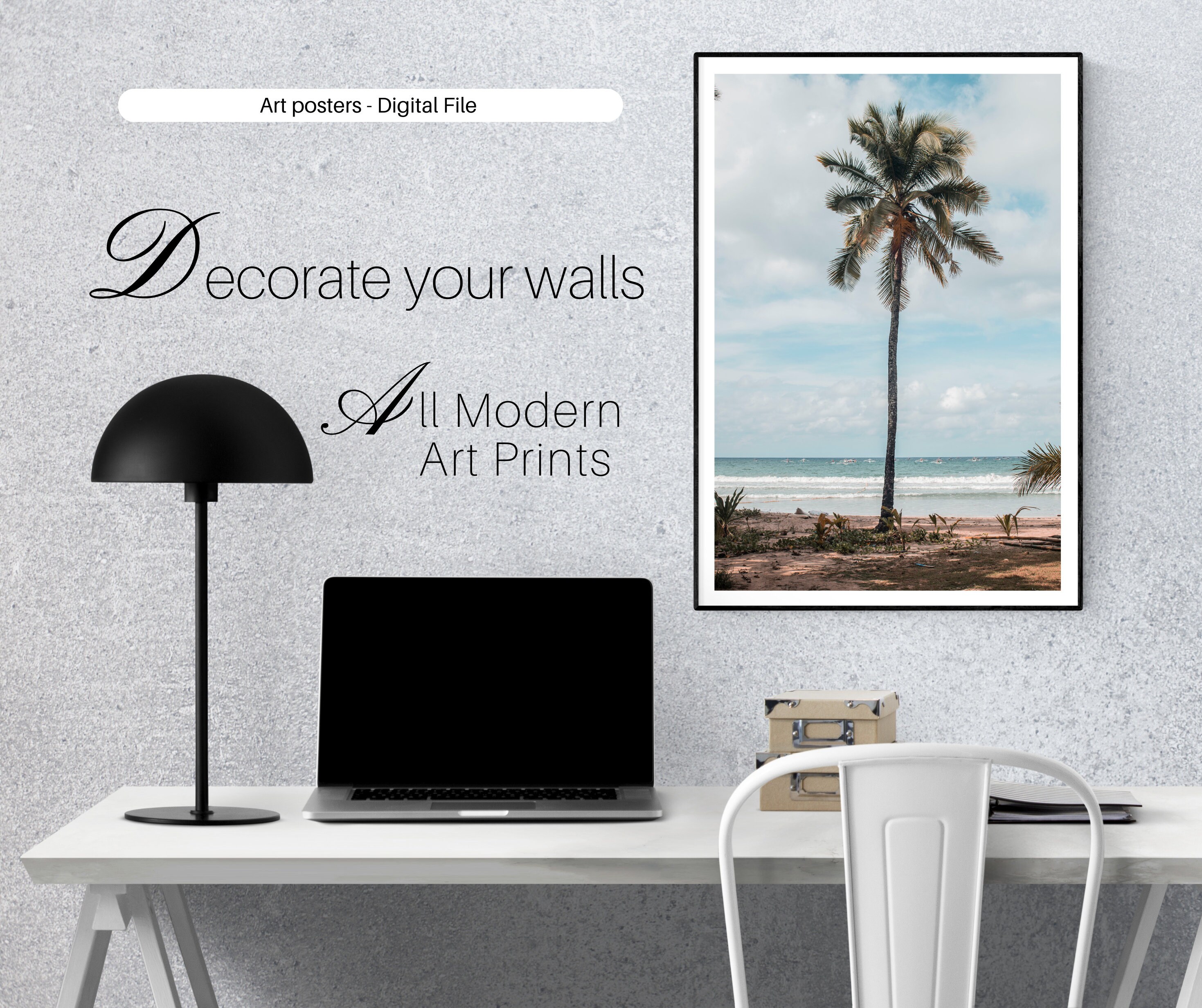 Digital Print File: Palmtree - Etsy