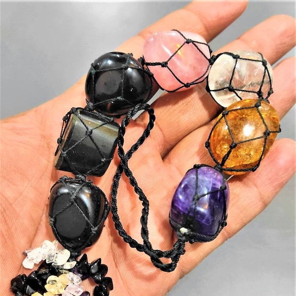 Obsidian Car Charm - Etsy