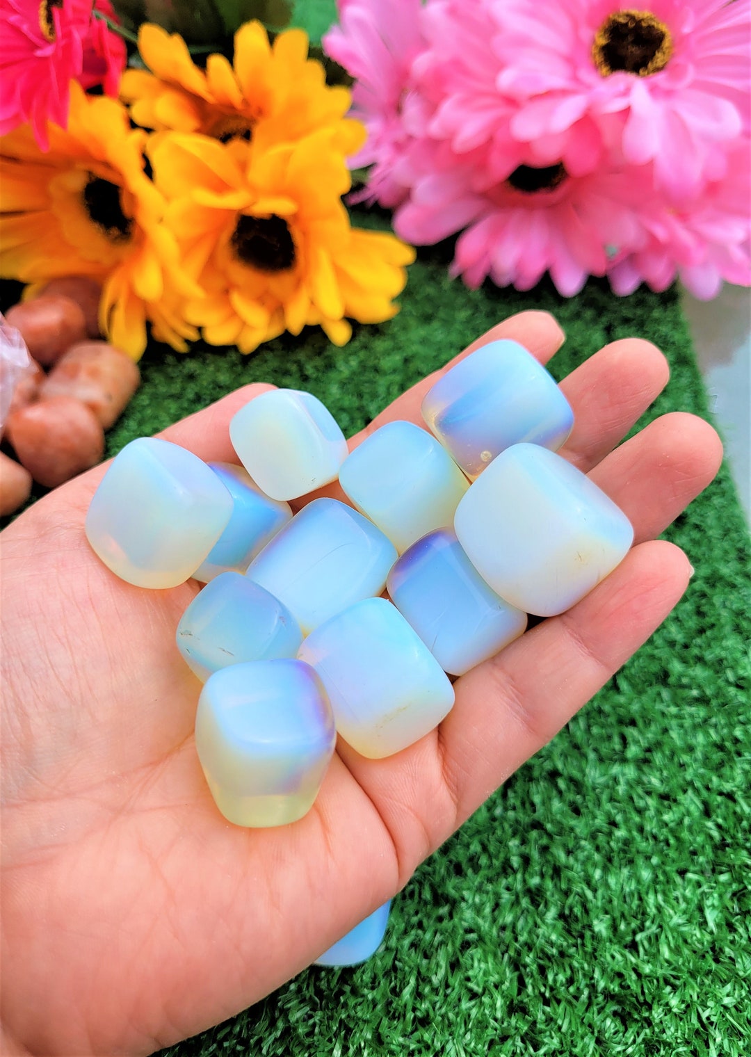 BOXING WEEK Saleopalite Crystal Tumbled Stones Tumbled Gemstone Healing ...