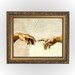 Michelangelo Creation of Adam Printable, Michelangelo Wall Art Print ...