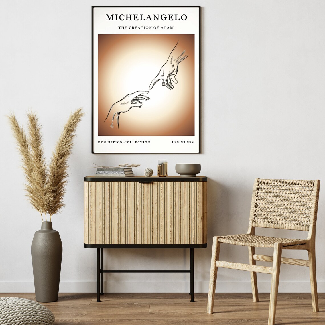 Michelangelo Creation of Adam 1512 Adam Hand of God - Etsy