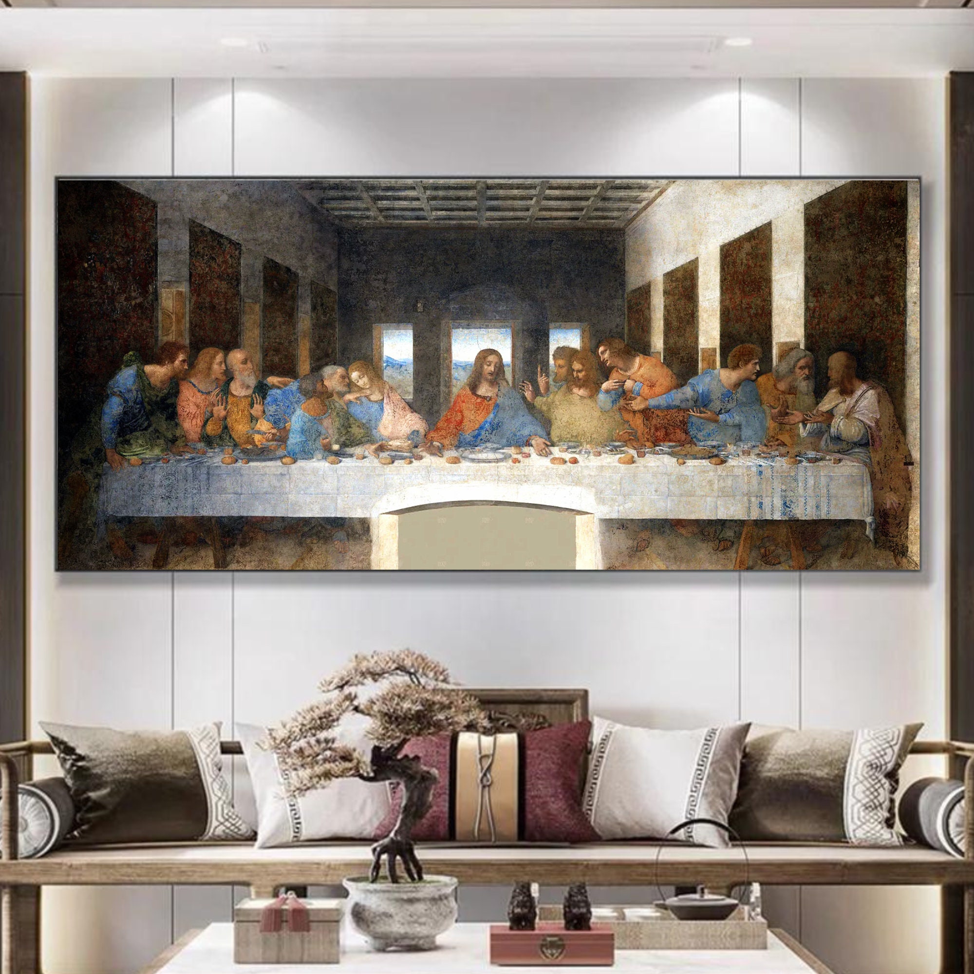 Leonardo Da Vinci's the Last Supper Print (digital Download) - Etsy