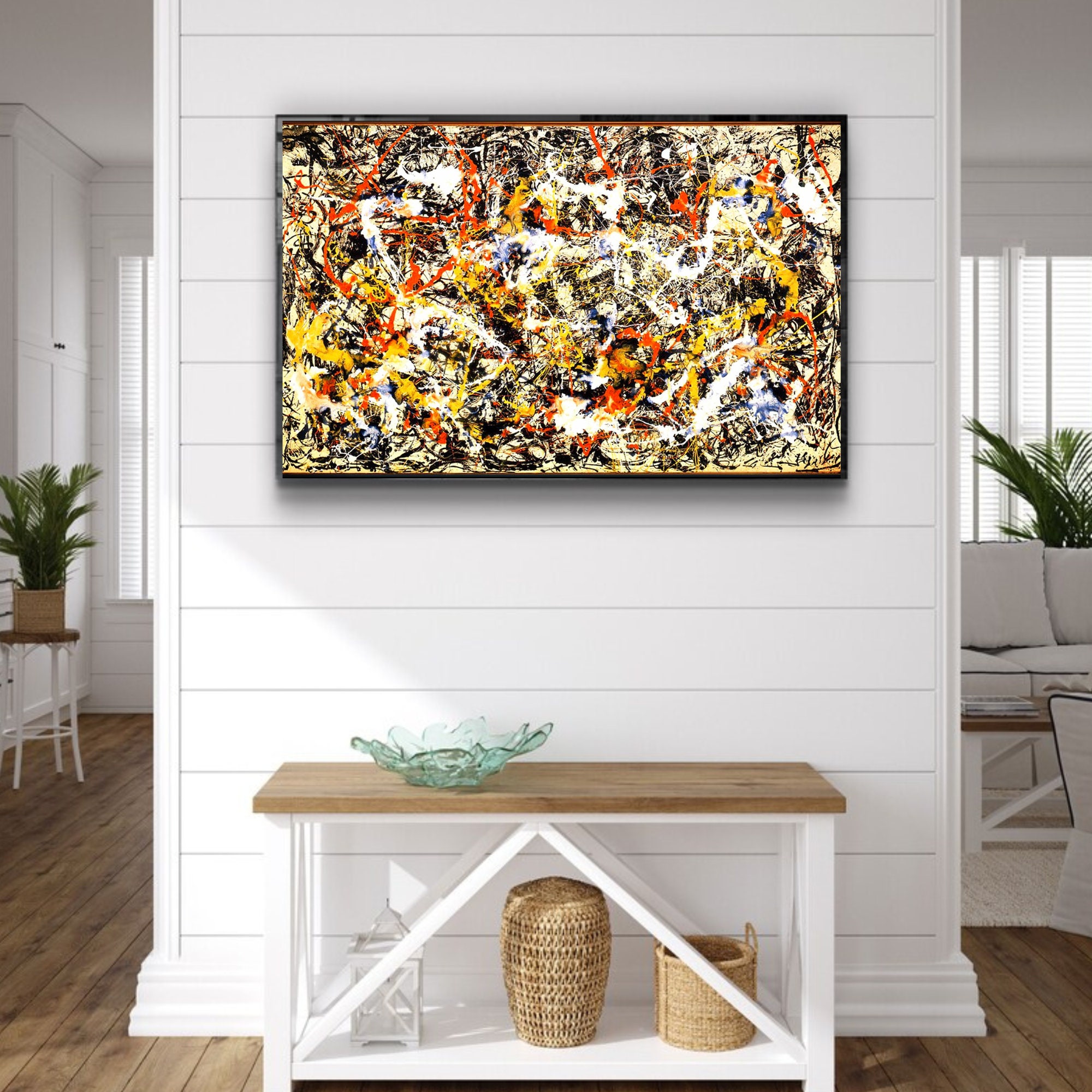 Convergence 1952 by Jackson Pollock Most Famous Abstract Painting ...