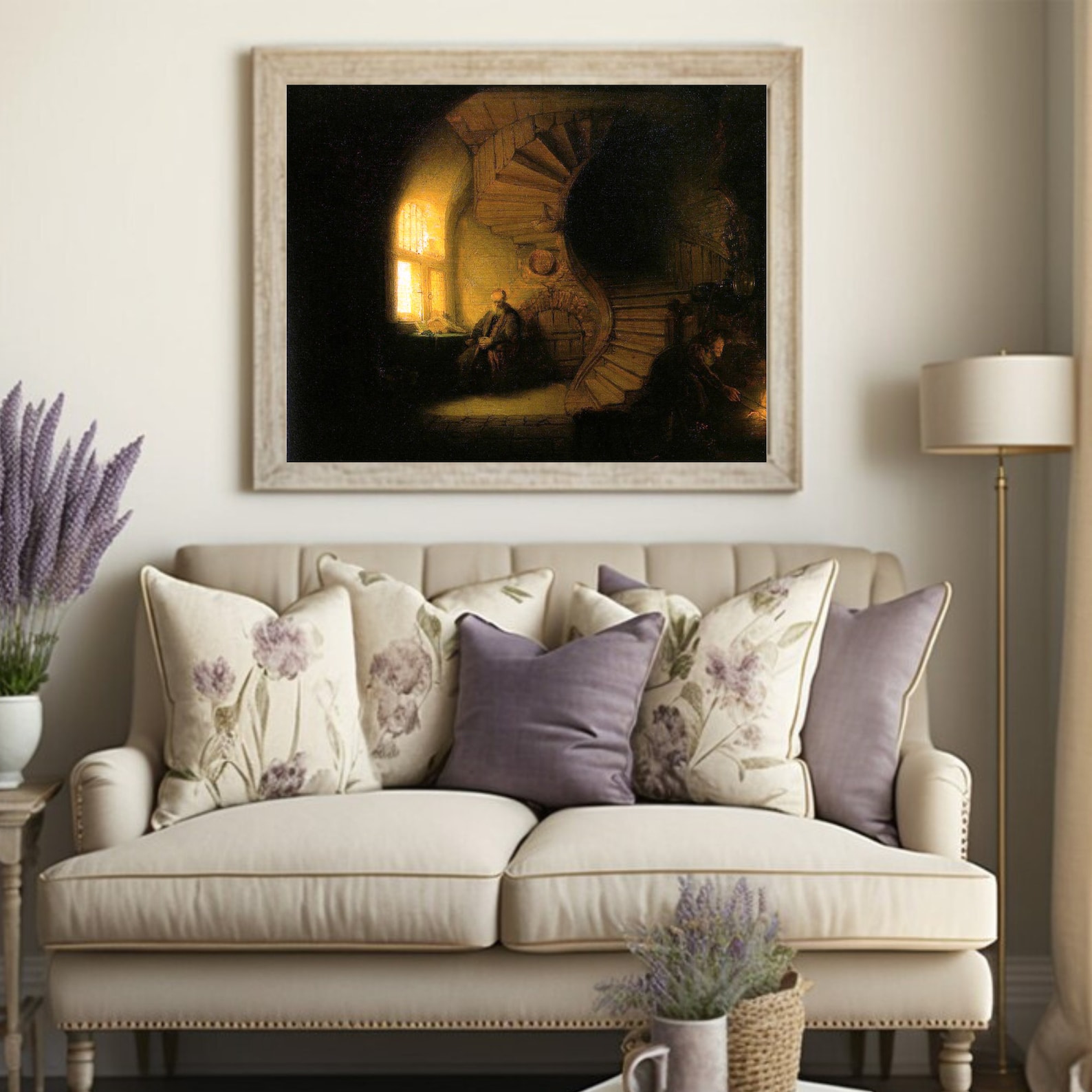 Rembrandt: Philosopher in Meditation Art Print (digital Download) - Etsy
