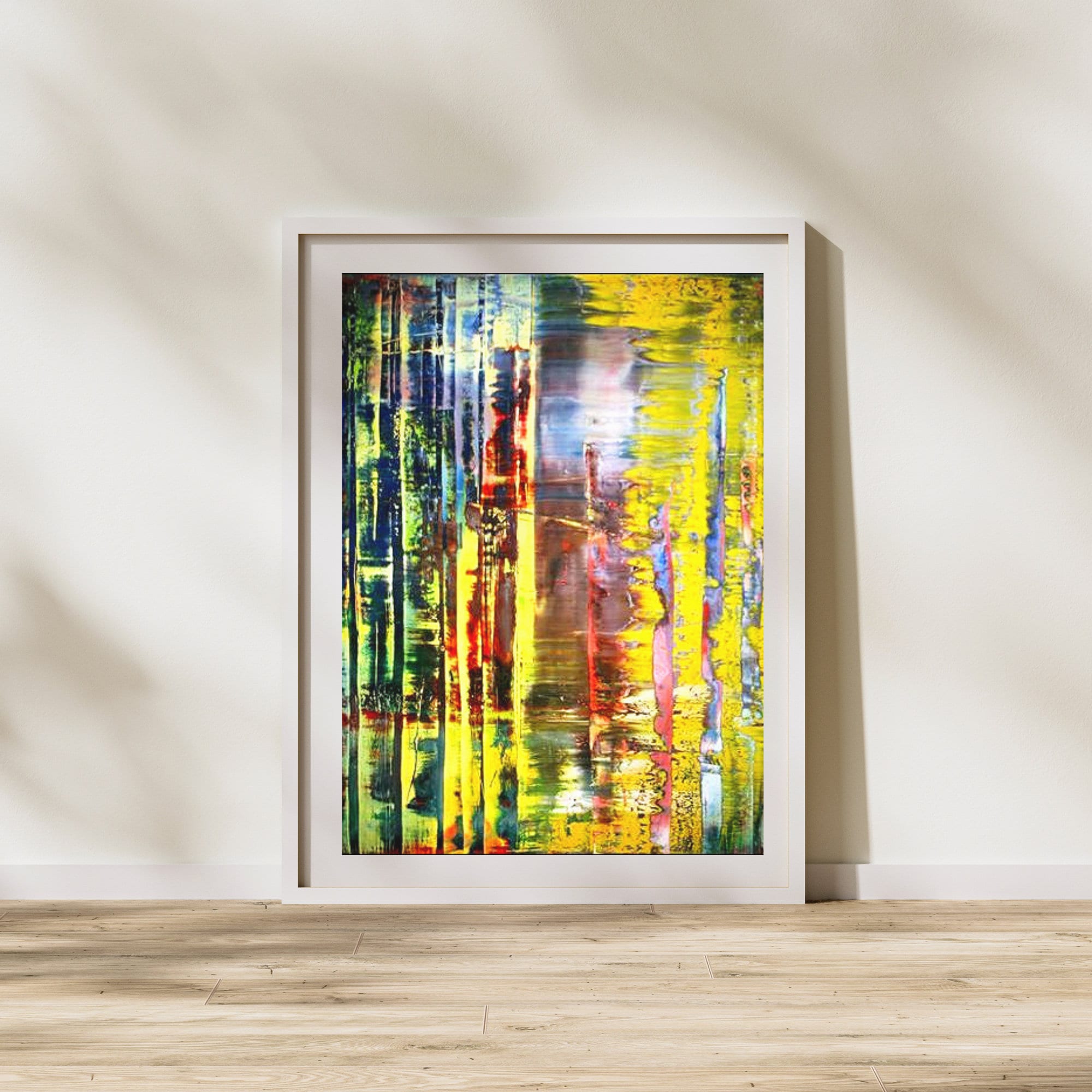 Gerhard Richter Abstract Painting Art Print, 1992 Exhibition Poster ...