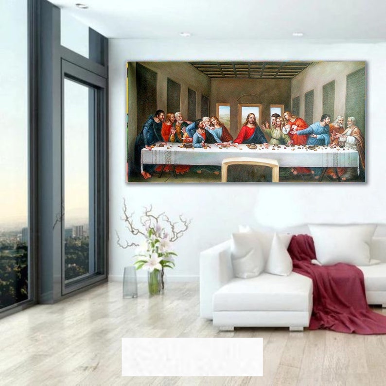 Leonardo Da Vinci's the Last Supper Print (digital Download) - Etsy
