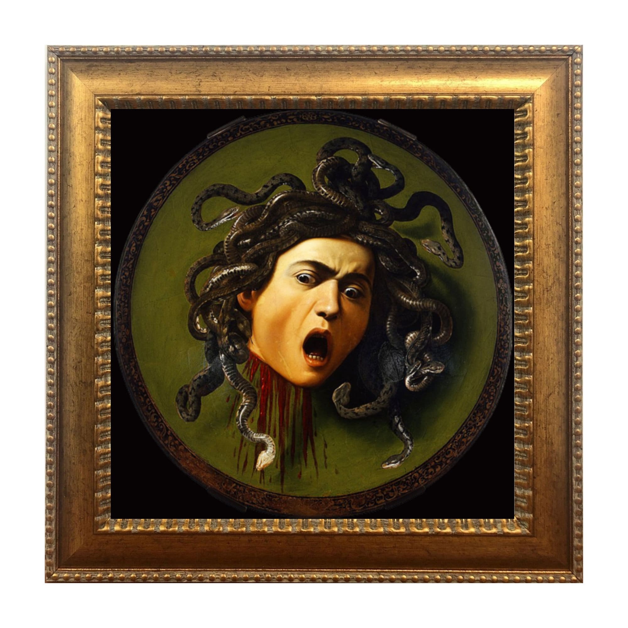 Medusa 1597 by Caravaggio, Caravaggio Print Famous Artwork, Caravaggio ...