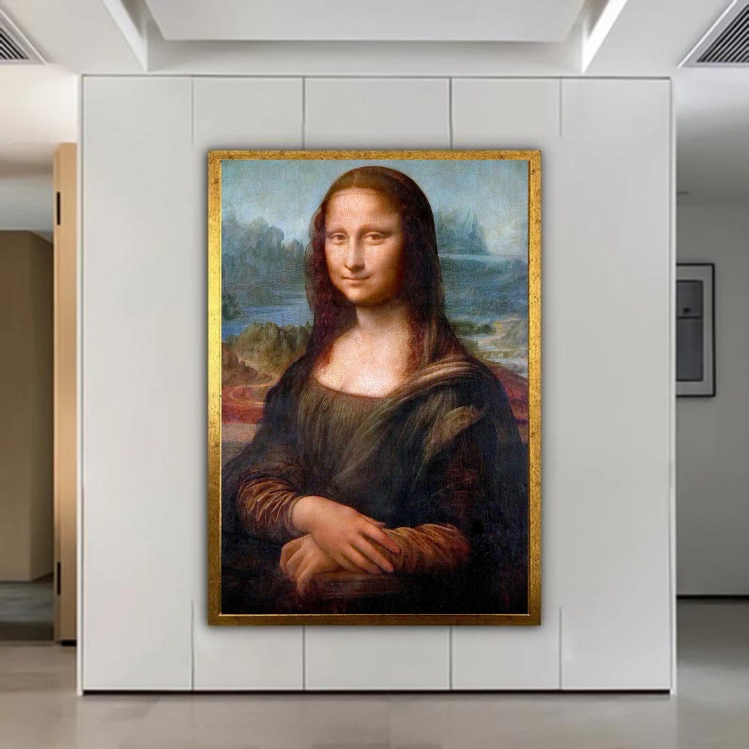 Mona Lisa's Portrait 1506 by Leonardo Da Vinci, Mona Lisa Painting ...