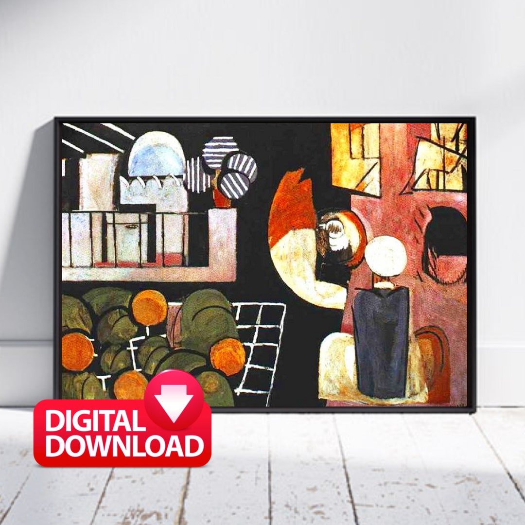 Henri Matisse Printable, the Moroccans 1916 Moroccan Art Print, Vintage ...