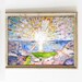 Edvard Munch Famous Artwork the Sun 1910, Sunset Seascape Print ...