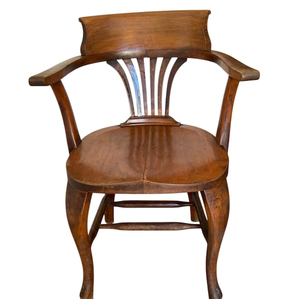 Wood Captain Chairs - Etsy UK