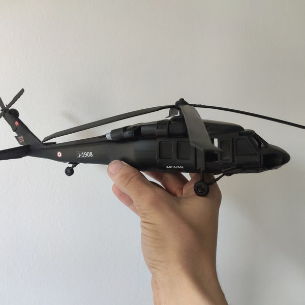 Black Hawk Helicopter Model - Etsy