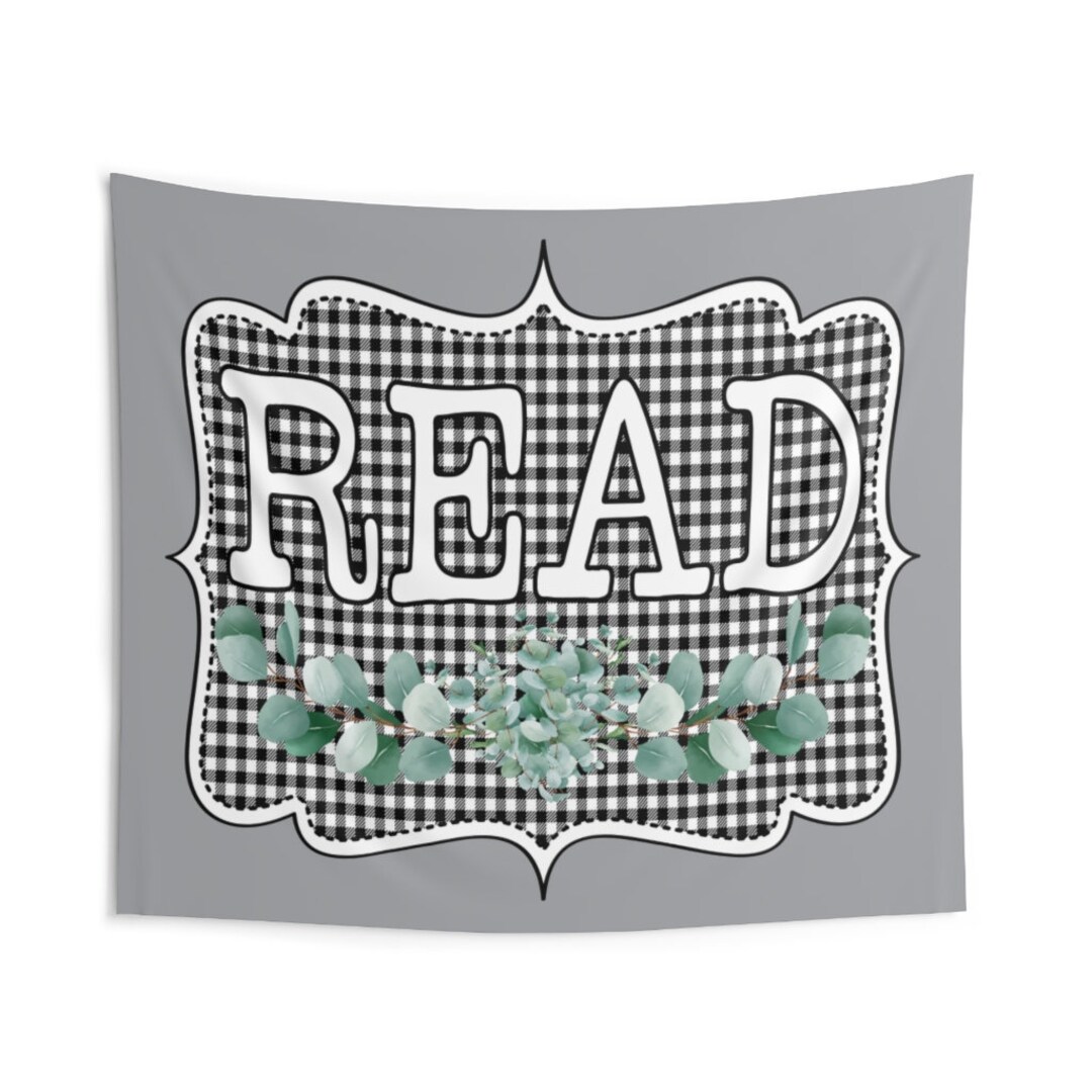 Farmhouse Classroom Read Wall Tapestry Hanging Banner for Classroom ...