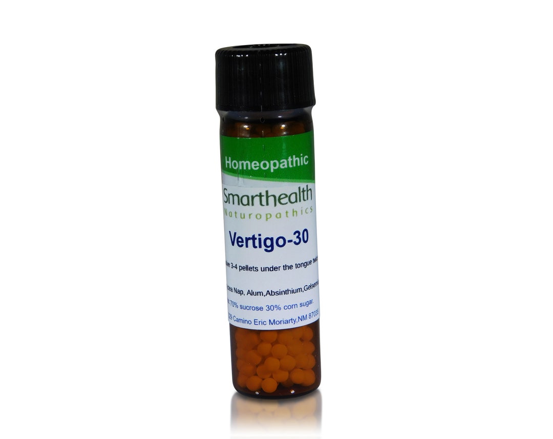Vertigo-30. Dizziness, Loss of Balance, Inner Ear Balance. Homeopathic ...