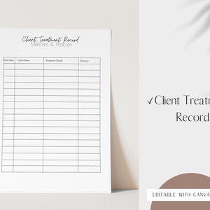 Nail Consultation Form, Nail Technician Form, Client Intake, Manicure ...