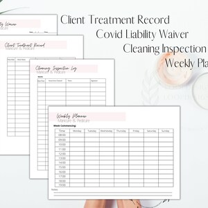 Nail Consultation Form, Nail Technician Form, Client Intake, Manicure ...